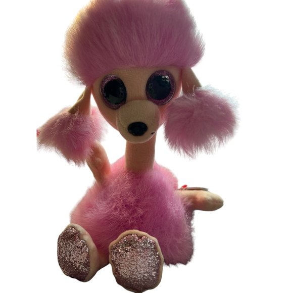 Ty | Toys | Ty Beanie Boos Camilla Pink Poodle Sparkle Eyes 6 Plush ...